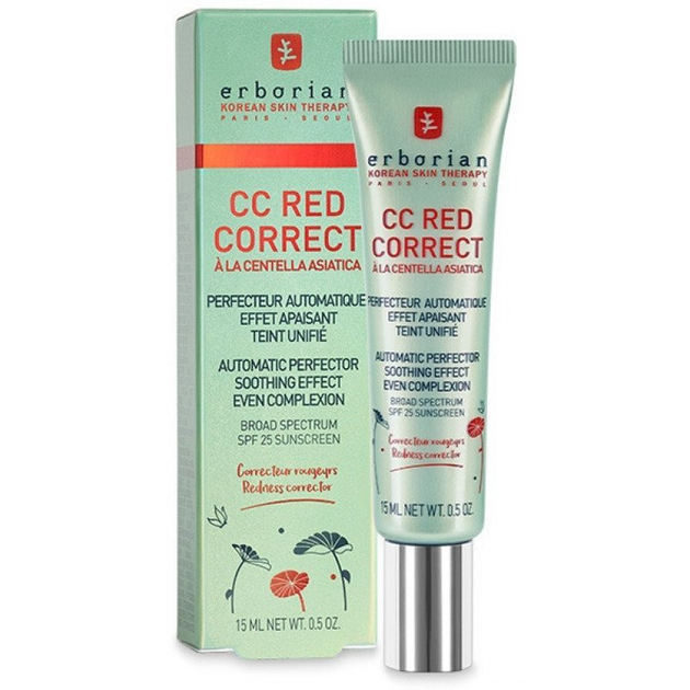 Корректирующий крем для лица Erborian СС Red Correct, 15 мл - 15 мл от ...