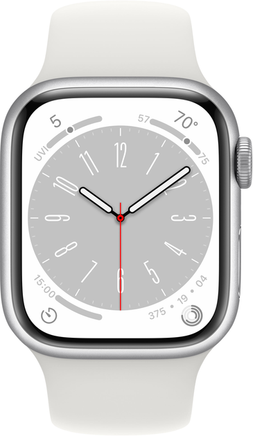 Смарт-часы Apple Watch Series 8 GPS 41mm Silver Aluminium Case with ...