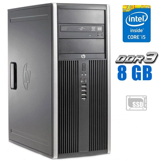 ПК HP Compaq 8200 Elite Tower / Intel Core i5-2300 (4 ядра по 2.8-3.1 ...