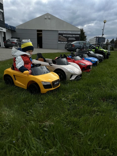 Електромобіль Just Drive AD-A5 жовтий – фото, отзывы, характеристики в ...