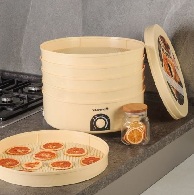 Сушилка для овощей и фруктов ,мяса,рыбы ViLgrand VDF520-20 – фото ...