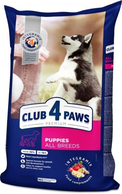 Сухой корм Клуб 4 лапы 20 кг Club 4 paws Puppies All Breeds корм для ...