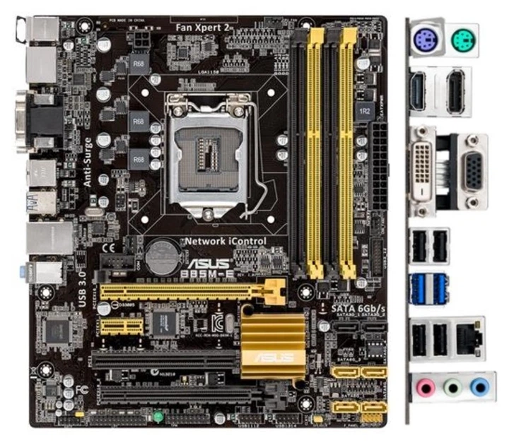 Материнська плата Asus B85M-E LGA 1150 (B85M-E) Б/В – фото, відгуки ...