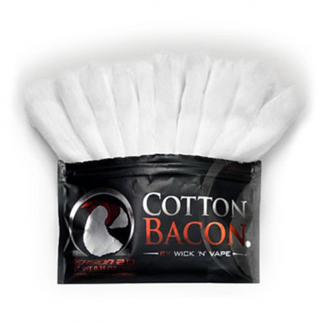 Вата для электронных сигарет Cotton Bacon V2 (11018) – фото, отзывы ...