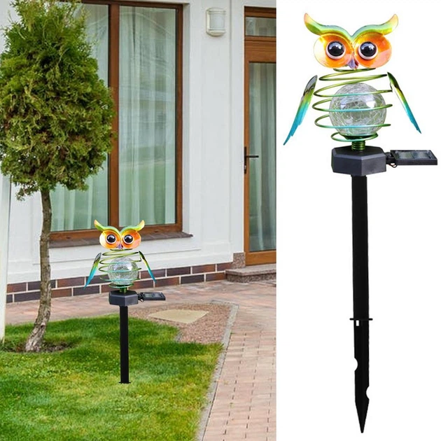 Светильник для сада на солнечной батарее Nightowl No R1 сова фото отзывы характеристики в