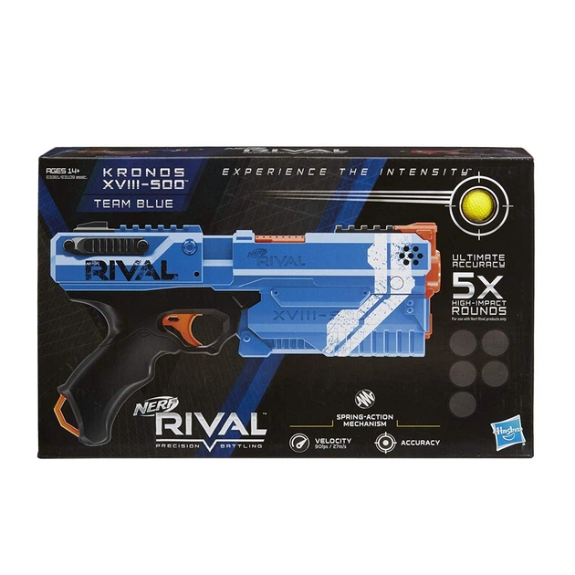 Бластер Nerf Rival Kronos XVIII-500 Синий (E3381) – фото, отзывы ...