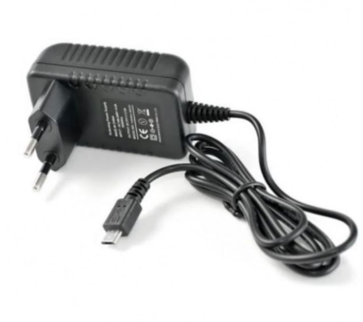 Импульсный адаптер питания Yoso 5V 3A 15W microUSB + каб.пит. (LX ...