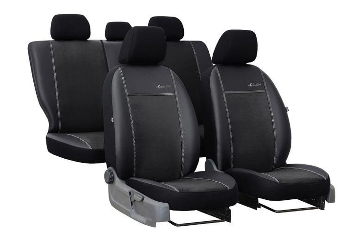 Авто чехлы Mercedes 180 W202 (1993-2000) Pok-ter Exclusive екокожа с ...
