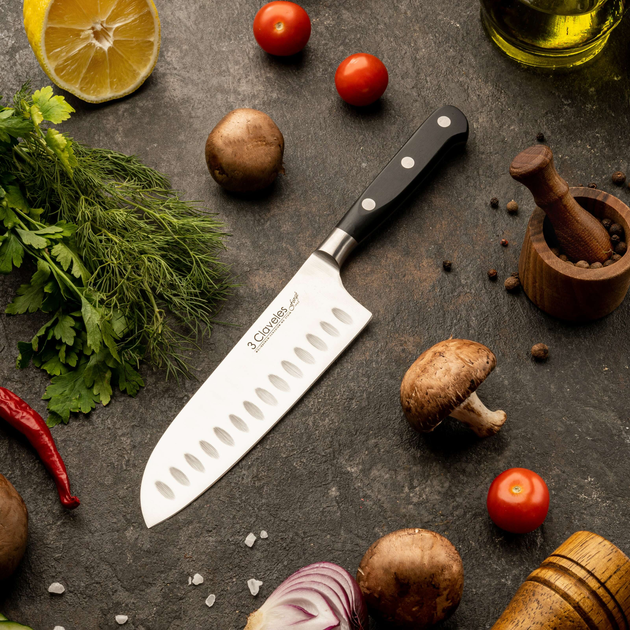 Набор из 3 кухонных ножей для сушиста, Forgé 3claveles OH0030, Испания ...