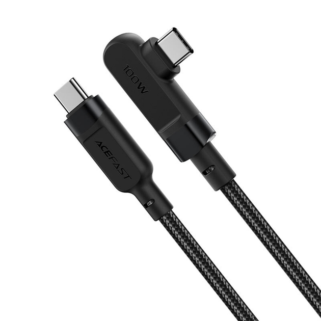 Кабель ACEFAST C5-03 Type-C to Type-C 5A, 100W, 2m, nylon, zinc ...