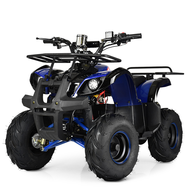 Подростковый электро-квадроцикл Prof1 HB-EATV1000D(MP3) (Синий) – фото ...