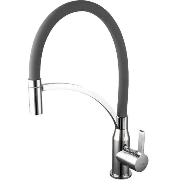Смеситель для кухни из латуни FRAP F4552, Хром - Серый – фото, отзывы ...