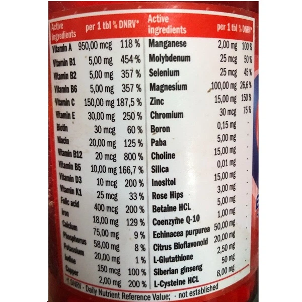 Витаминно-минеральный комплекс для спорта Amix Nutrition MultiMega Stack 120 Tabs – фото, отзывы ...