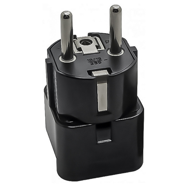 Универсальный переходник UK/US на евророзетку EU WD-9 Black (SK-N4306 ...