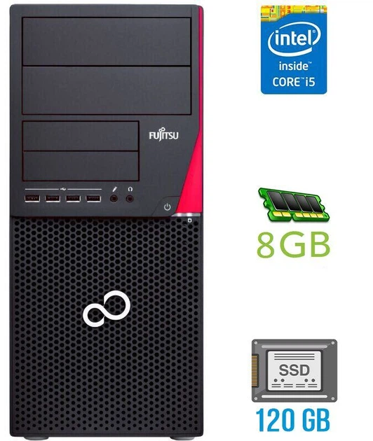 Компьютер Fujitsu Esprimo P720 E90+ Tower / Core i5-4590 (4 ядра по 3.3 ...