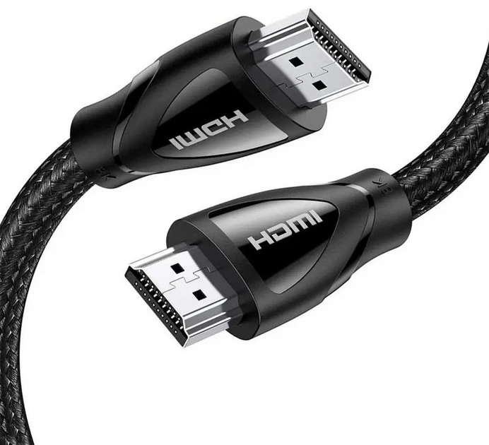 Кабель UGREEN HD140 HDMI Cable with Braided 1.5m Black (80402) – фото, відгуки, характеристики в ...