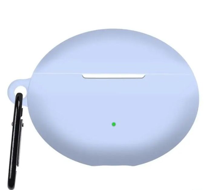 Силиконовый чехол GXTIN на кейс для Huawei Freebuds 5i + карабин / Sky ...