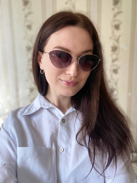 Солнцезащитные очки женские Dackor 536 Silver от продавца: Gabriel – в интернет-магазине ROZETKA ...