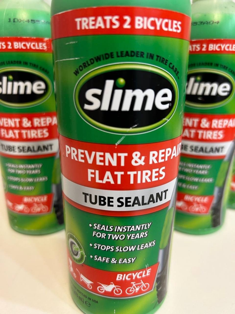Антипрокольная жидкость Slime 237 мл герметик для камер – низкие цены ...