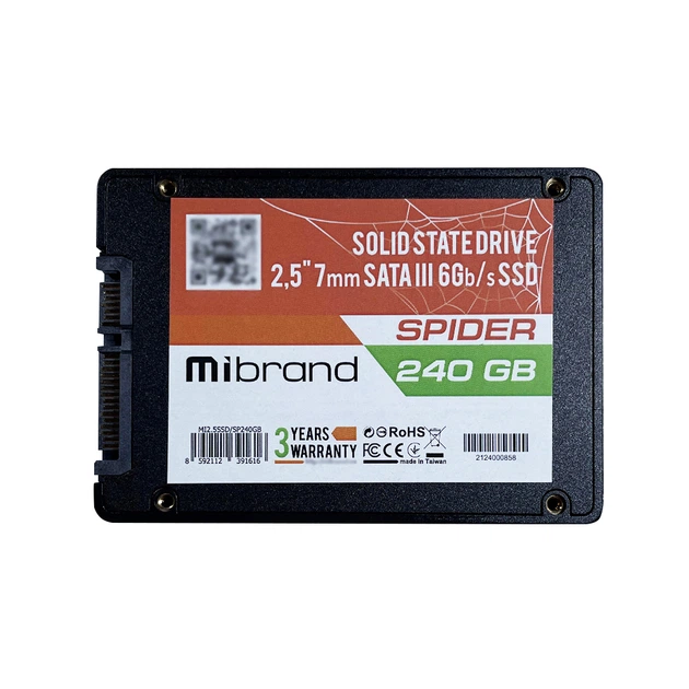 Накопитель SSD 2.5" 240GB Mibrand (MI2.5SSD/SP240GBST) – фото, отзывы, характеристики в интернет ...