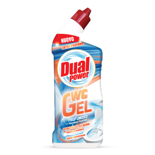 Парфюмированный гель для чистки унитазов Dual Power WC Gel Profumante ...