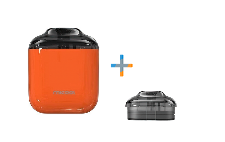 Электронная Сигарета. ZQ Micool POD Kit Orange (Оранжевый) POD Система ...