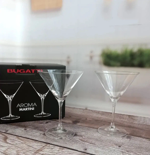 Набір келихів для мартіні 2 штуки Bohemia Aroma Martini 290 мл 4ga18 290 P0118 фото отзывы