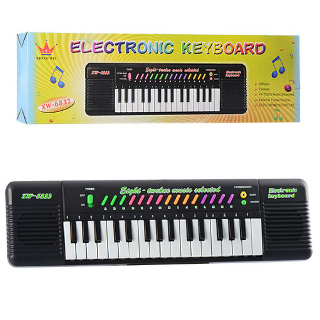 Детский синтезатор Bambi ELECTRONIC KEYBOARD 32клавиши, на бат-ке (6832 ...