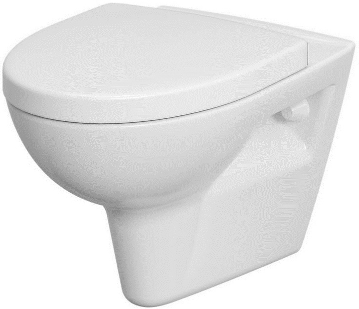 Унитаз подвесной CERSANIT Parva 547 CleanOn K701-015 с сиденьем Soft ...