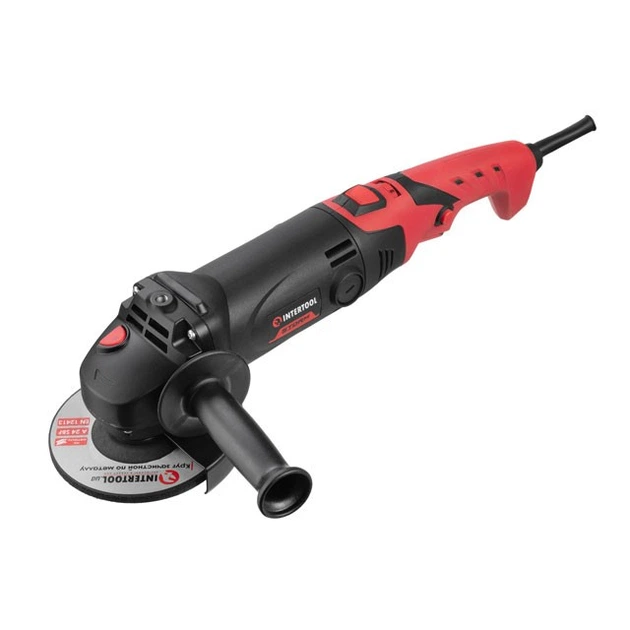 Шлифмашина угловая INTERTOOL WT-0225 1200 Вт, диаметр круга 125 мм, 5000-12000 об/мин ...