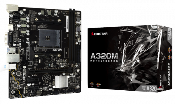 Материнська плата Biostar a320mh 2.0 (sAM4, amd a320, ddr4) – фото ...
