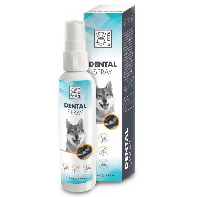 Спрей стоматологический для собак M-Pets Dental Spray 118 мл ...