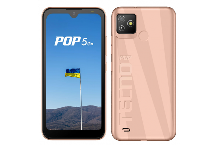 Смартфон Tecno POP 5 Go (BD1) 1/16Gb Dual SIM Mist Copper – фото ...