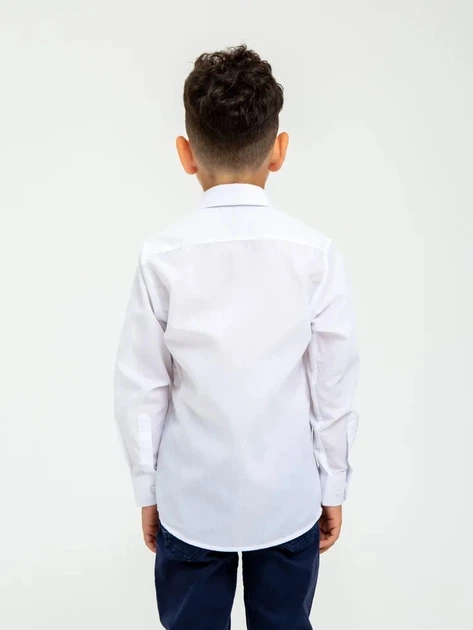 Рубашка для мальчиков белая BROSTEM ТС2dl 29 р. 116 - 122 – Брендовая одежда | ROZETKA