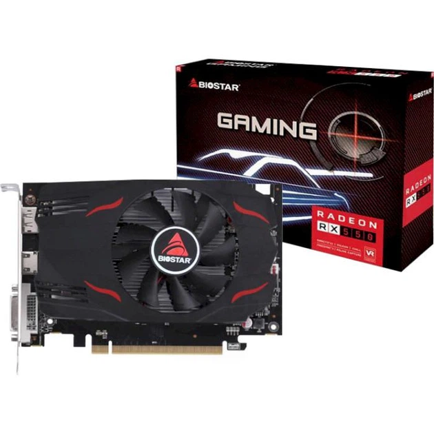 Відеокарта BIOSTAR Radeon RX 550 Gaming 4GB (VA5505RF41-SBHRA-BS2 ...