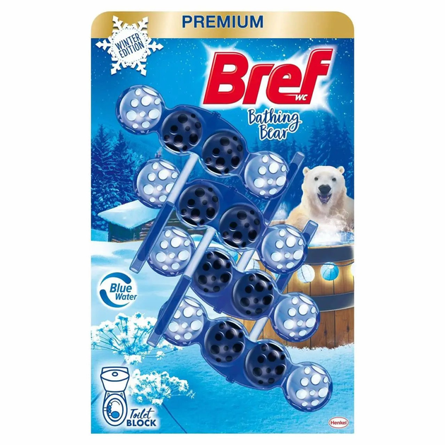 Туалетні шарики для унітазу Bref Premium Bathing Bear 4шт – купить ...