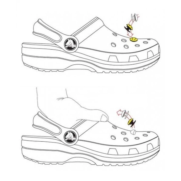 Джибитсы украшения для обуви кроксов сабо JIBBITZ Medical box ...