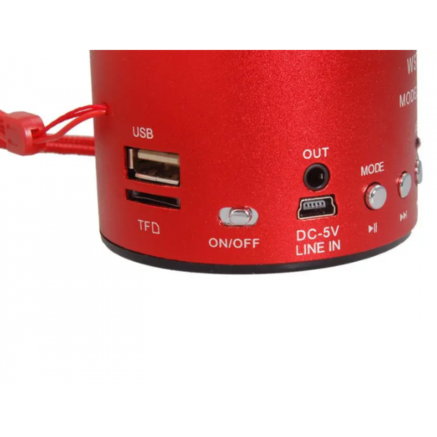 Портативная колонка WSTER WS-A8 Мини акустика с MP3, USB и FM-pадио 3Вт ...