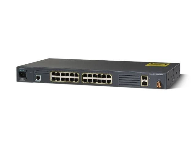 ME-3400-24TS-D - 24 10/100 + 2 SFP, DC PS Cisco ME 3400 Комутатор ...