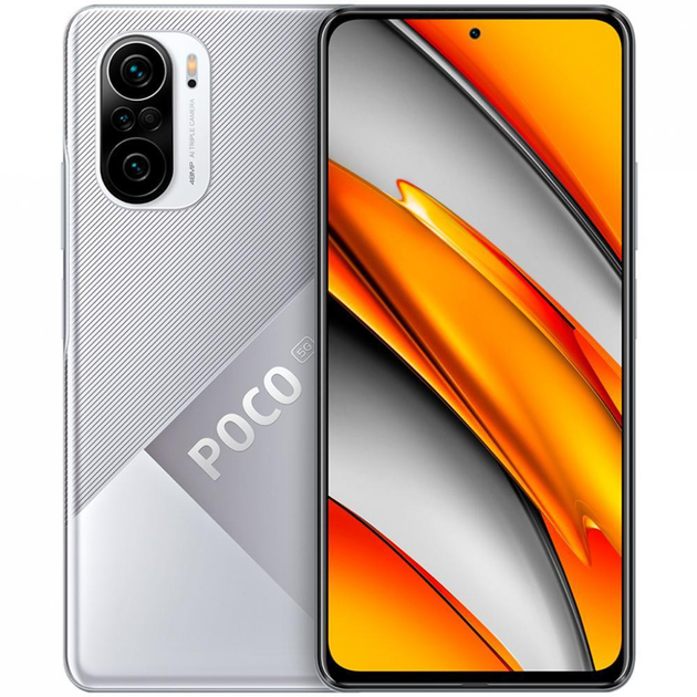 Смартфон Xiaomi Poco F3 6/128GB Moonlight Silver Global Version – фото ...