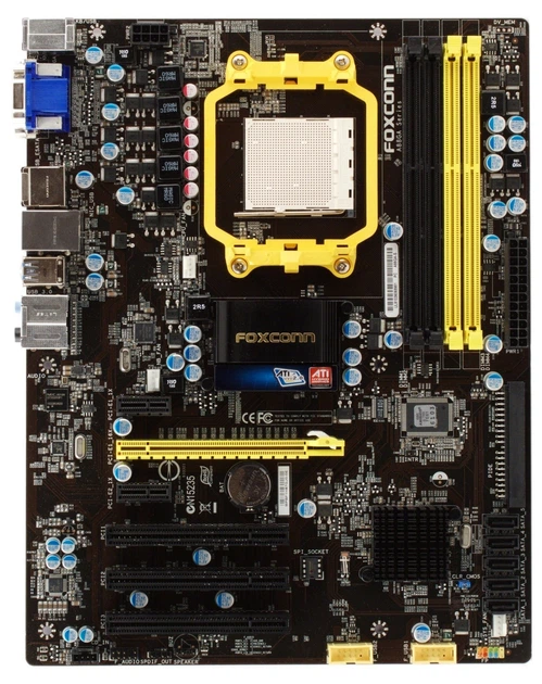 Материнська плата Socket AM3 FOXCONN A88GA-S (sAM3, 4 СЛОТА DDR3, USB 3 ...