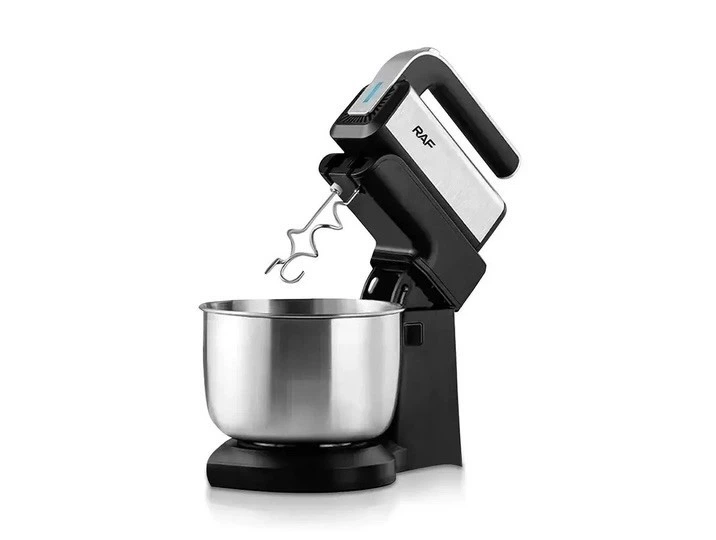 Стационарный миксер кухонный ручной RAF R 6652 с чашей 3.5L 1000W – фото, отзывы, характеристики ...