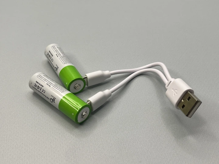 Аккумуляторная батарейка SMARTOOOLS Li-ion AA 1700mAh 1.5V Type-C (2 шт ...