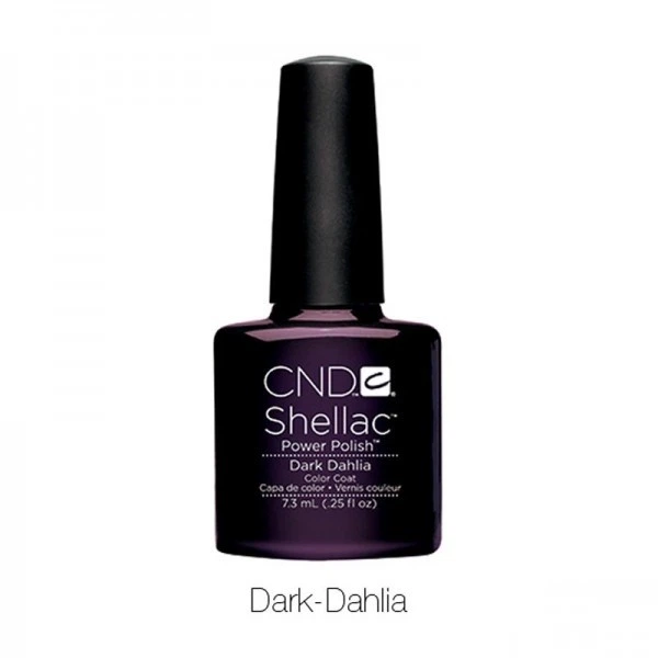 Гель-лак CND Shellac Dark Dahlia фиолетово-бордовый 7.3 мл (639370920122) от продавца: Naoni – в ...