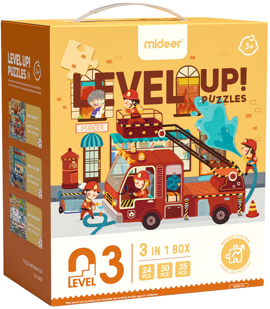 Пазл MiDeer 3 в 1 Спасательная команда (CT7049) – игрушки с доставкой ...