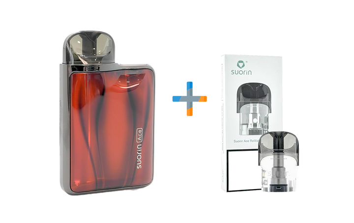 Электронная Сигарета Suorin Ace POD Kit Red (Красный) POD Система ...