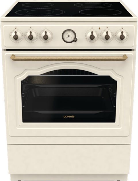 Плита электрическая стеклокерамика Gorenje 70л, 50x60см, (GECS6B70CLI ...