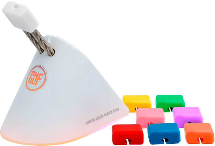 Держатель кабеля FRAGON Citadel RGB 8 colorful clips White ...