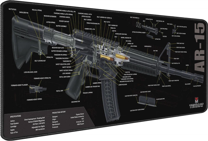 Коврик для мышки SHLab AR-15 (70x30 см) (30926) – фото, отзывы, характеристики в интернет ...