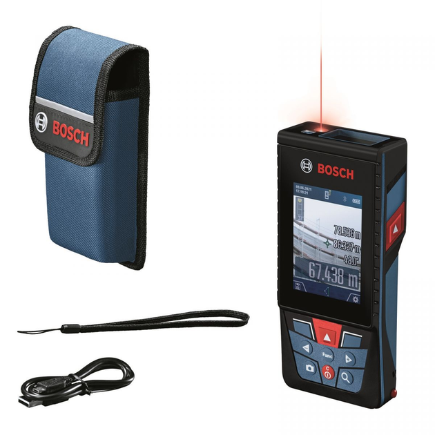Далекомір лазерний Bosch Professional GLM 150-27 C, ±1.5 мм, 0.08–150м ...